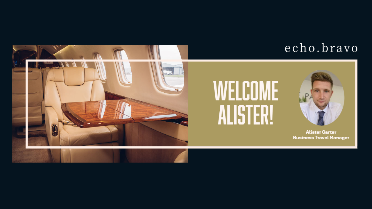 New to the Crew: Alister Carter! | echo.bravo